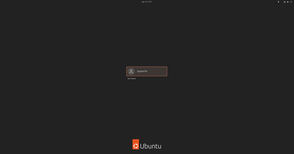Ubuntu (Install) - System76 Support