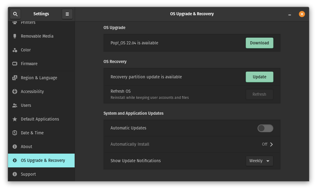 Upgrade Pop!_OS - System76 Support