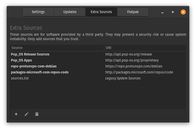 Manage Repositories (Pop!_OS) - System76 Support