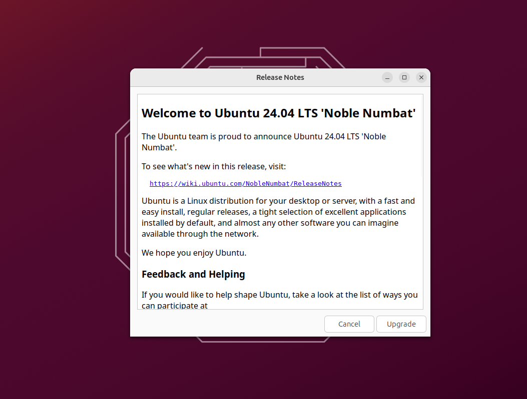 Upgrade Ubuntu - System76 Support