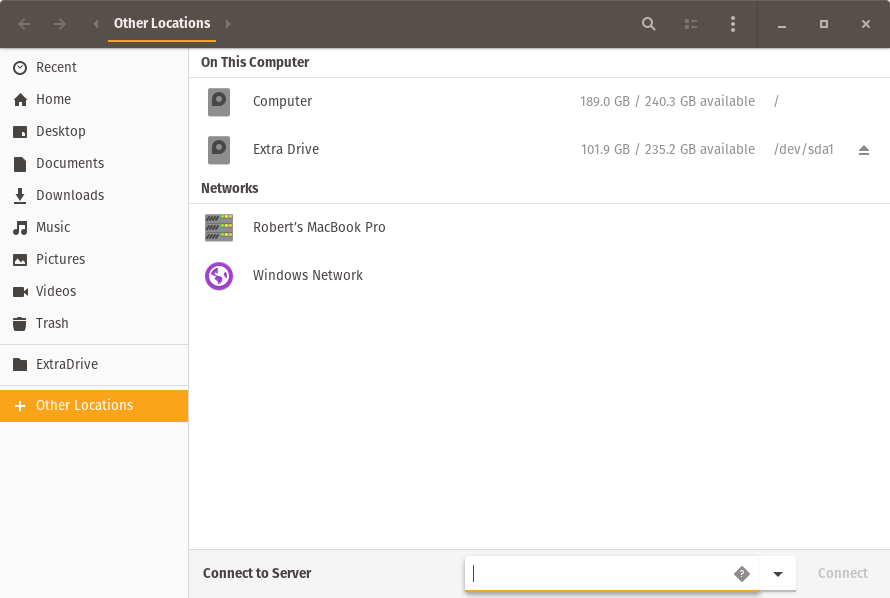 Drives - Map a Network Drive - System76 Support