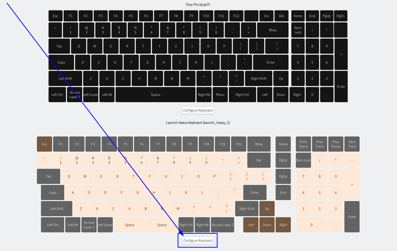 Manual steps to update firmware on Launch and Launch Heavy keyboards ...