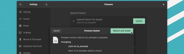 Update System Firmware - System76 Support