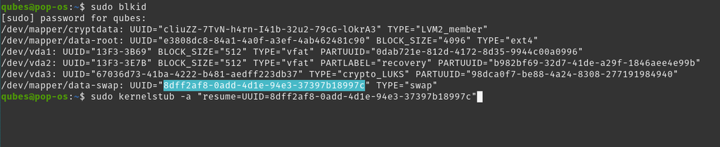 Enable Hibernation (Suspend to Disk) - System76 Support