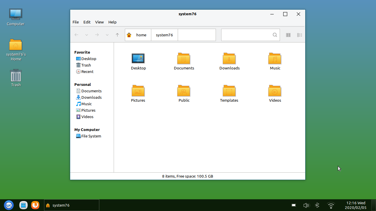 Change the Desktop Environment - System76 Support